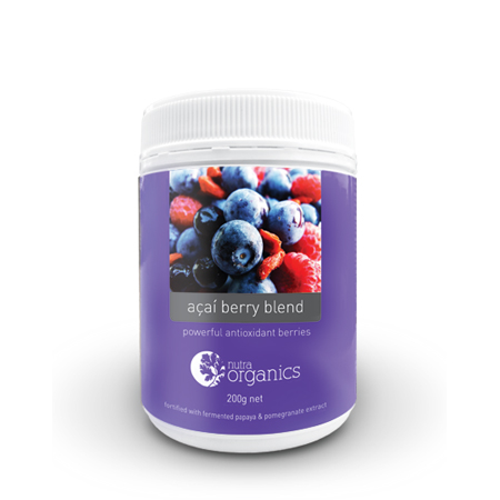 Nutra Organics Acai Berry Blend 200g - Living Balance
